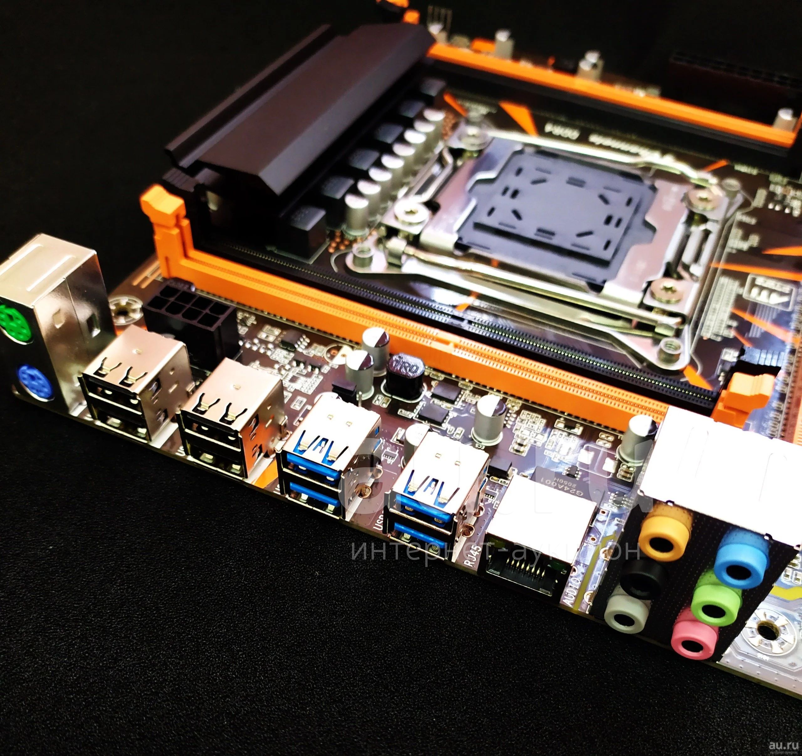 comp.mb.#26 Новая мат плата X99 EV3 2011-v3 / 8 х SATA3 !!! / DDR4 Led ...