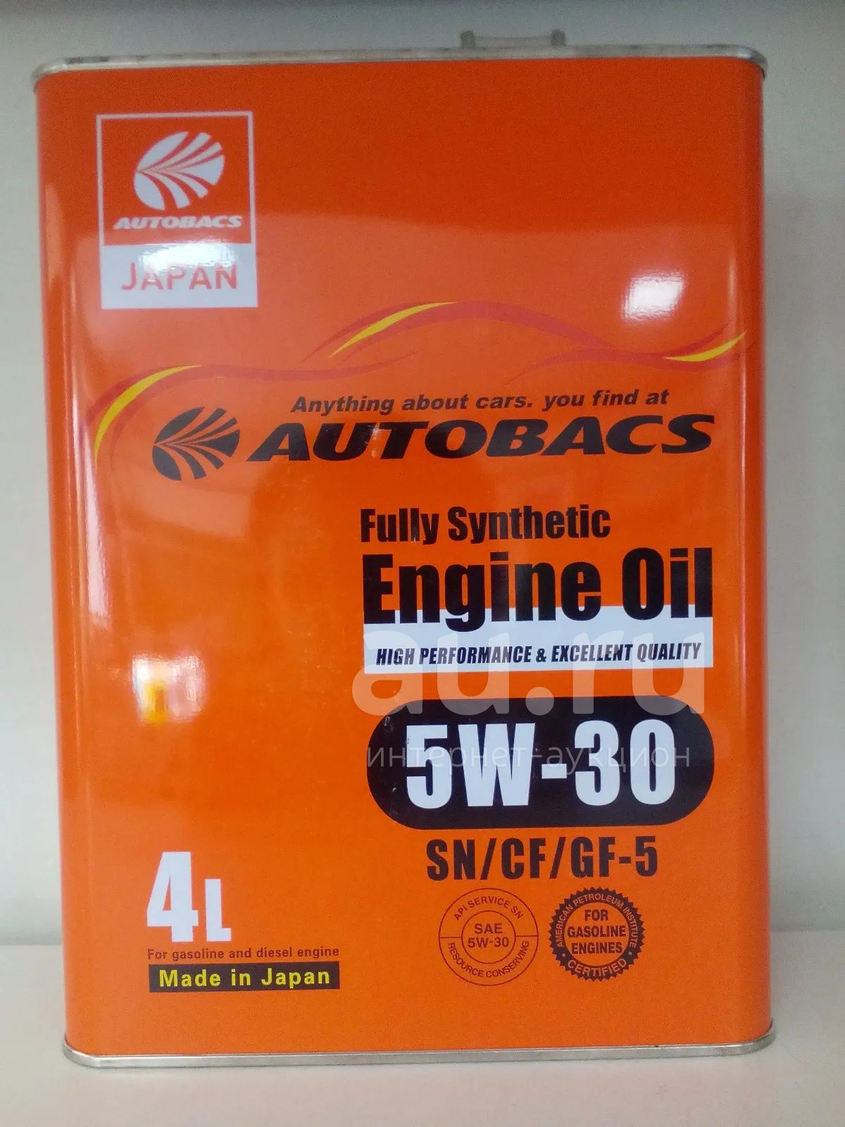 Autobacs 5w30 4л — купить в Красноярске. Масла, жидкости на интернет ...