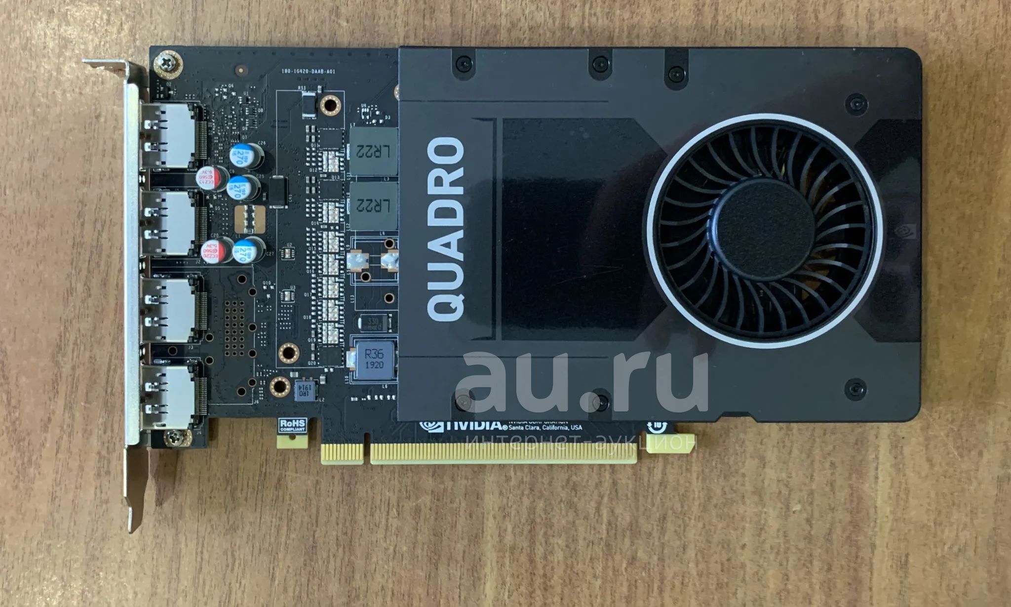 Профессиональная видеокарта Nvidia Quadro p2200 5GB — купить в ...