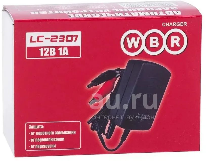 Зарядное устройство LC-2307 WBR для АКБ 12В от 3 до 12А/ч — купить в ...