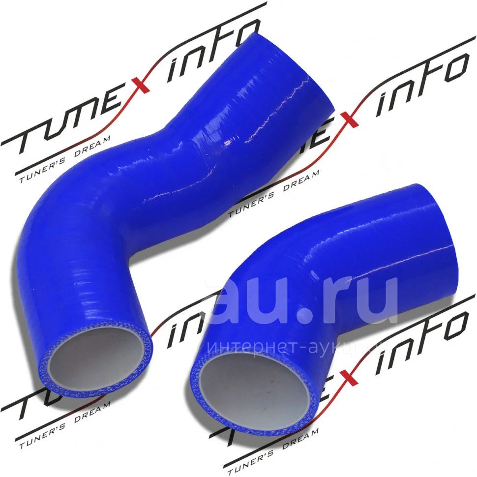Патрубки интеркулера Peugeot Boxer, Citroen JUMPER III силиконовые 2шт ...