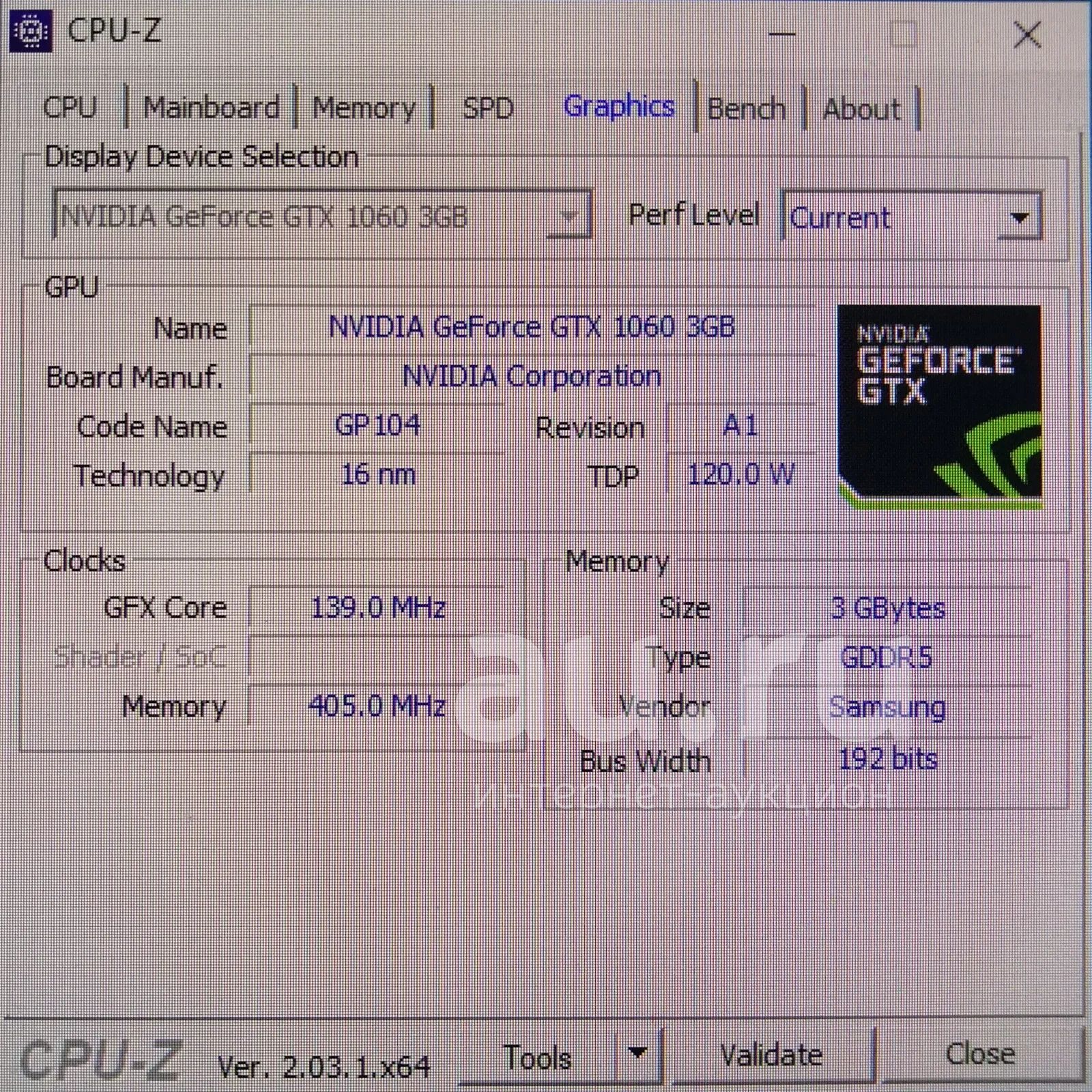 nvidia GeForce GTX 1060 3GB — купить в Красноярске. Состояние: Б/у ...